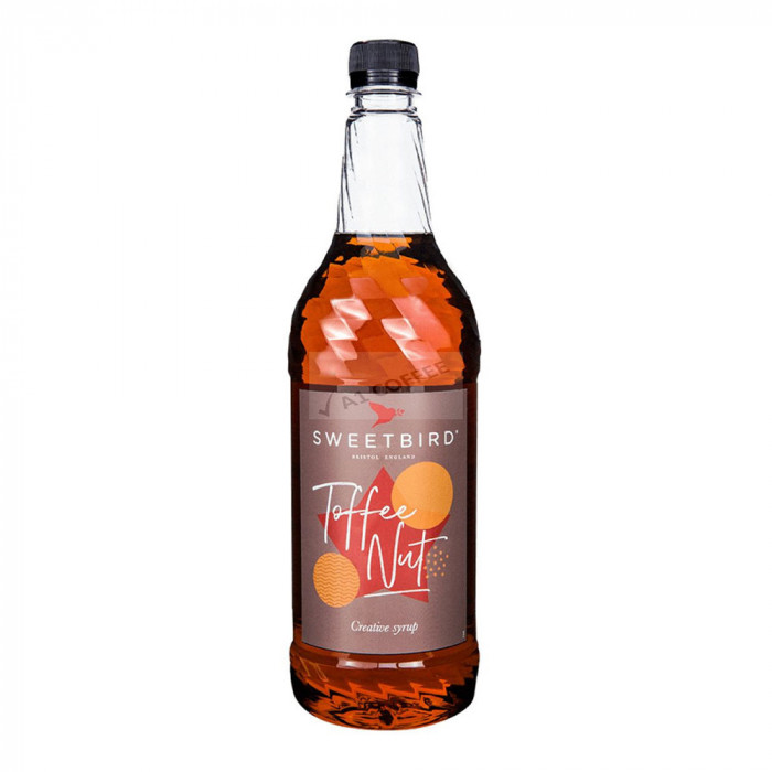 Sirop de café Sweetbird "Toffee Nut", 1 l - Coffee Friend