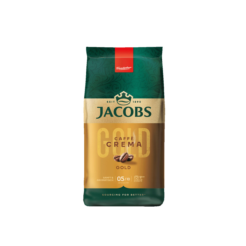 Coffee beans JACOBS CREMA GOLD, 1 kg | Coffee Friend