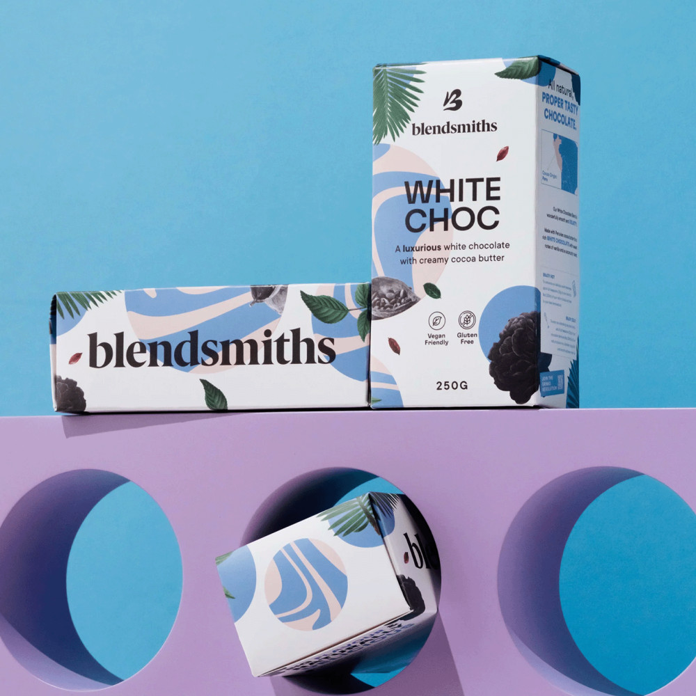 White hot chocolate Blendsmiths, 250 g | Coffee Friend