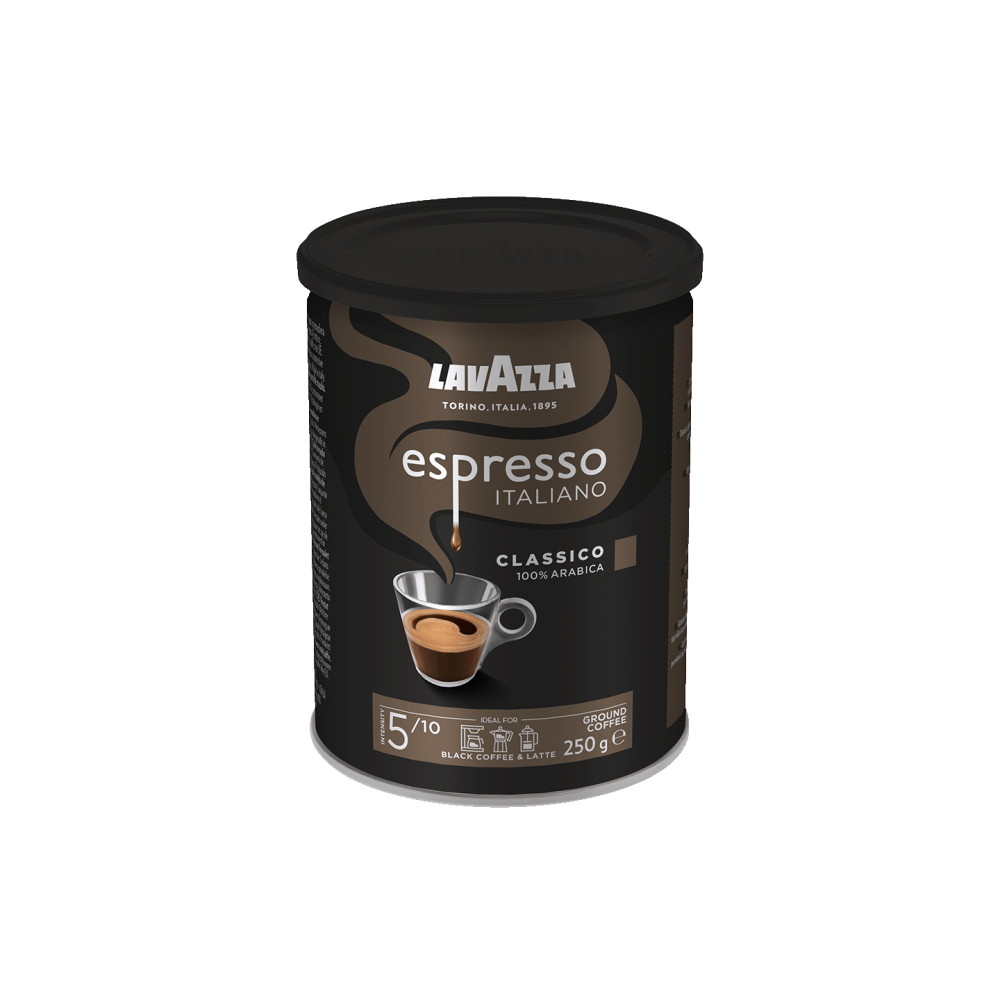 Ground coffee Lavazza Espresso Italiano Classico, 250 g (in a tin ...