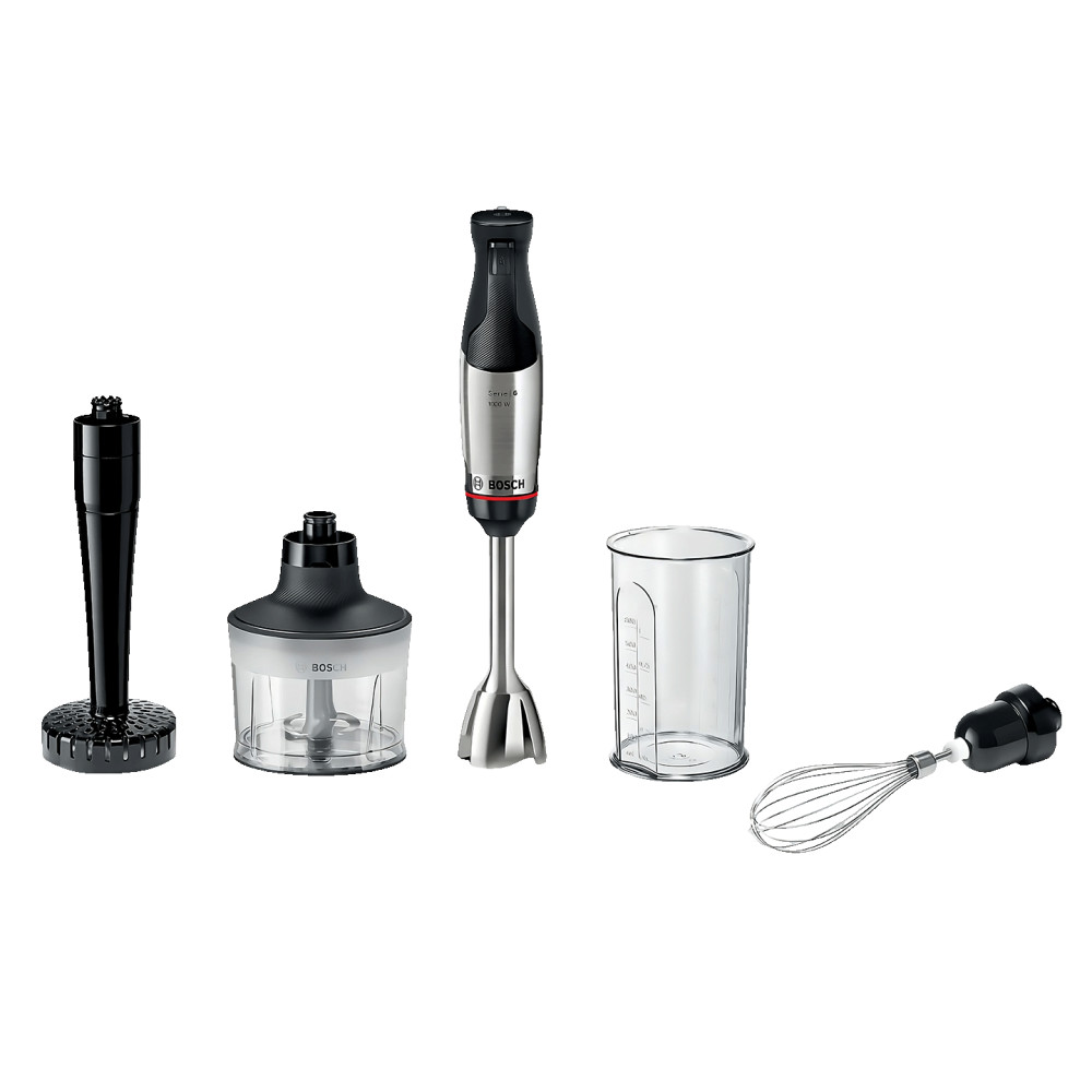 Mixeur plongeant multifonction Bosch ErgoMaster MSM6M633 Série 6 – 1000 W