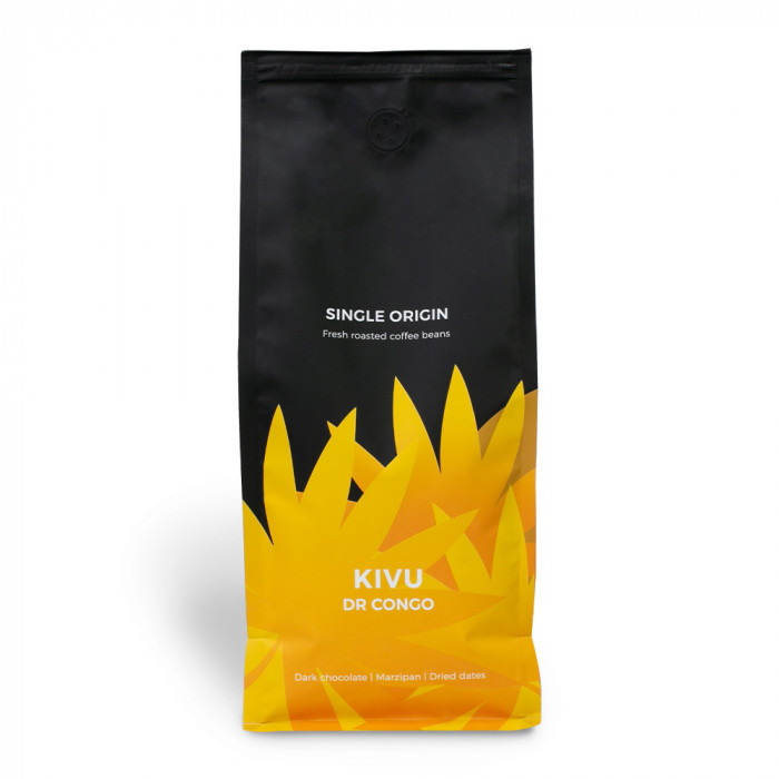 Single origin coffee beans DR Congo Kivu, 1 kg - Coffee Friend