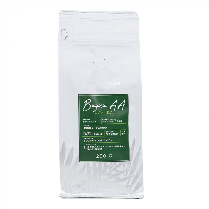 Specialty coffee beans Uganda Bugisu AA, 250 g - Coffee Friend
