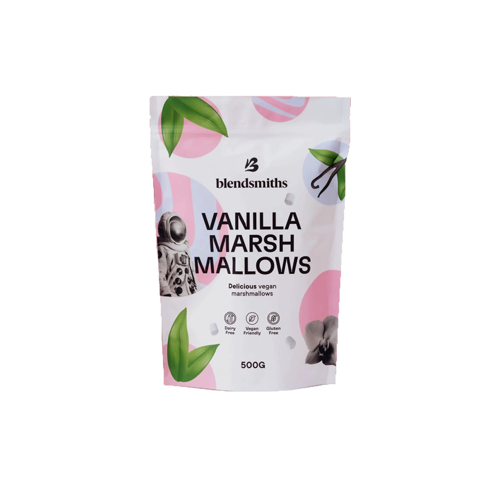 Vegan vanilla-flavoured mini marshmallows Blendsmiths, 500 g