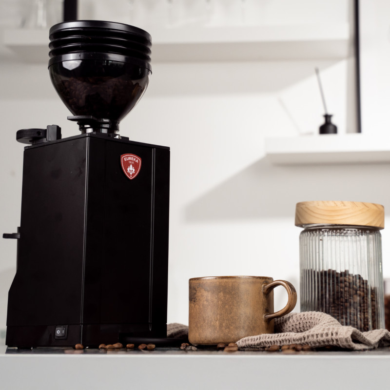 Eureka Mignon Zero 55s 15BL Espresso Coffee Grinder – Burr, Matte Black ...