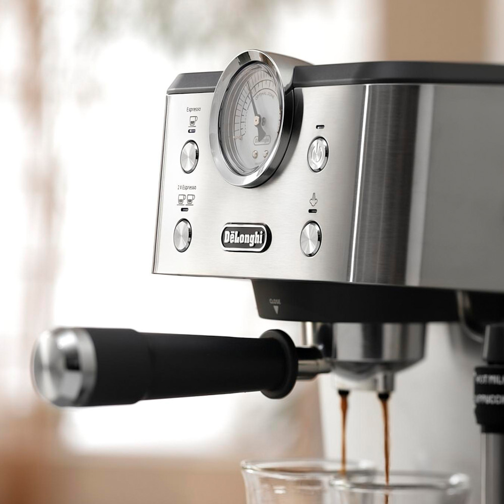 Machine expresso DeLonghi Classic EM450.M - acier inoxydable