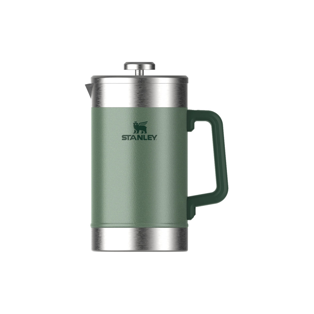 French press Stanley Classic Stay-Hot Hammertone Green Gloss, 1.4 l