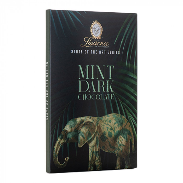 Dark chocolate with mint Laurence, 80 g - Coffee Friend