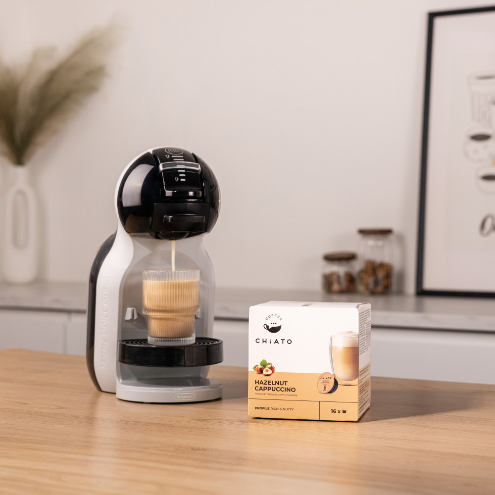 Coffee capsules compatible with NESCAFÉ® Dolce Gusto® CHiATO Hazelnut ...