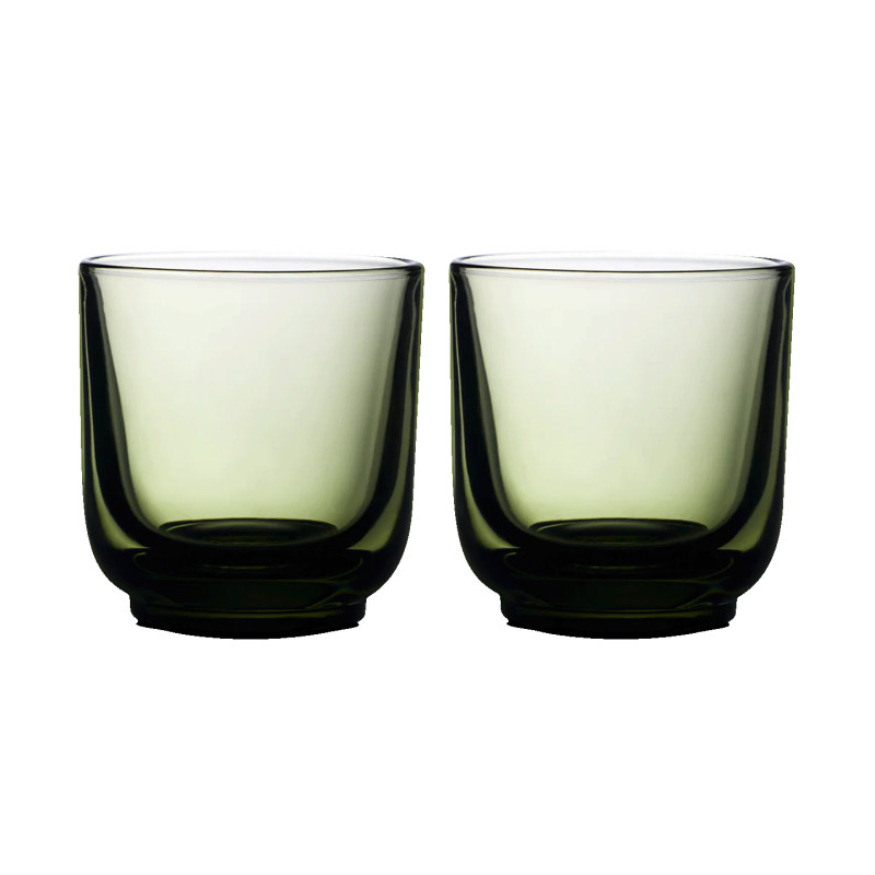 Fellow Pirch Cappuccino Woodland glass set, 2 pcs. x 192 ml