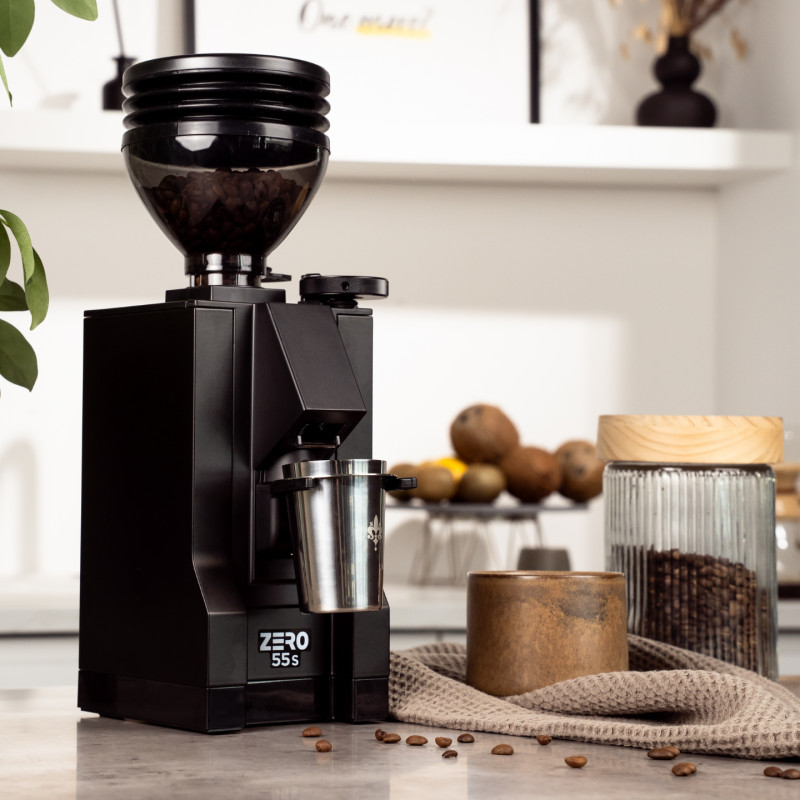 Eureka Mignon Zero 55s 15BL Espresso Coffee Grinder – Burr, Matte Black