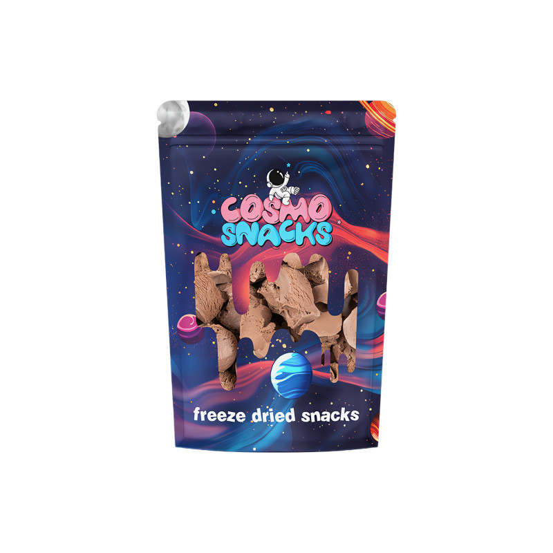 Cosmo Snacks freeze-dried chocolate ice cream, 50 g