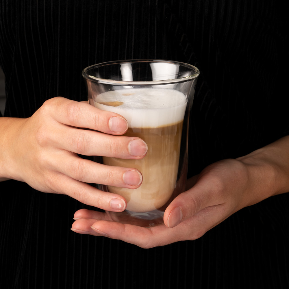 Szklanka Do Latte Double Glass CHiATO 320 Ml