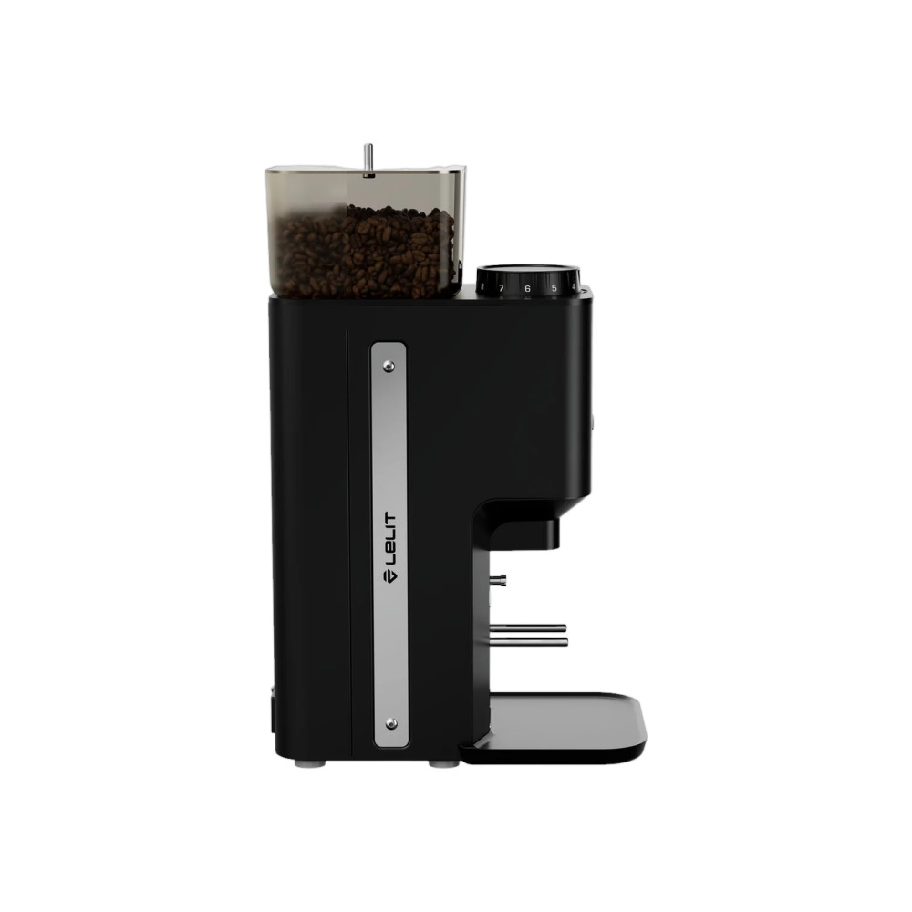 Młynek do kawy espresso Lelit Steve PM20 – żarnowy, czarny
