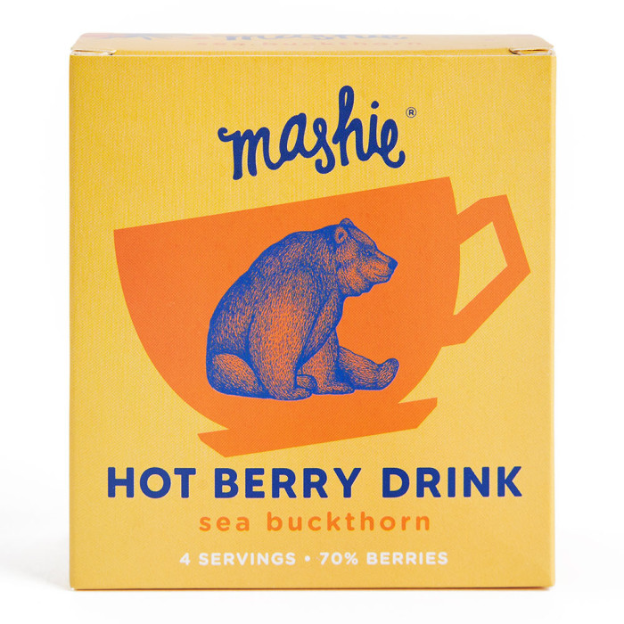 Astelpaju marjapüree MASHIE Original by Nordic Berry, 4 portsjonit ...