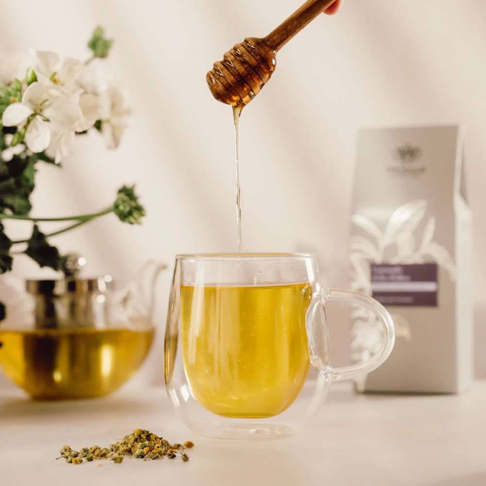 Žolelių arbata Whittard of Chelsea Camomile & Bee Pollen, 50 g
