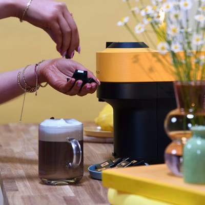 Coffee machine Nespresso Vertuo Pop Mango Yellow - Coffee Friend