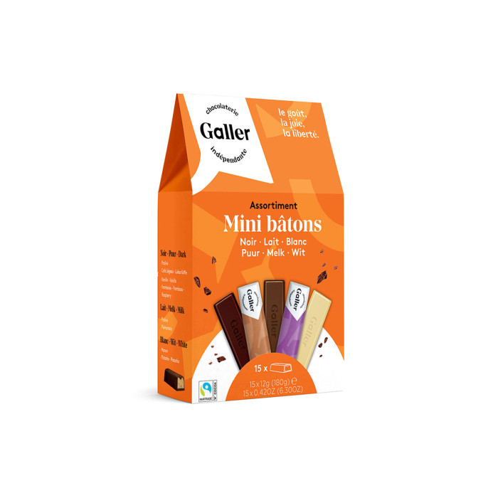 Pocket bag mini Bars Galler Assortment, 15 pcs. - Coffee Friend