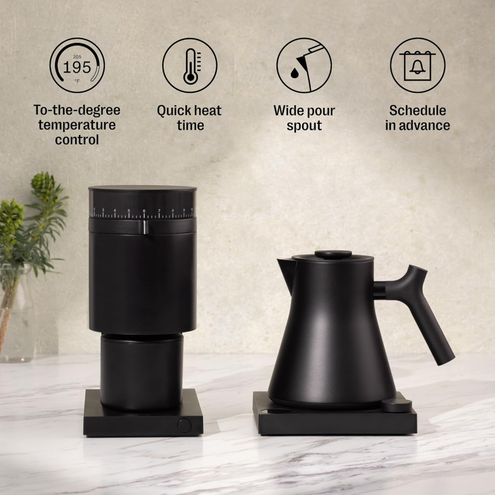Fellow Corvo EKG Pro Electric Kettle, 0.9 L - Matte Black | Coffee Friend