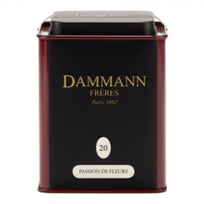 White tea Dammann Frères "Passion De Fleurs", 60 g - Coffee Friend