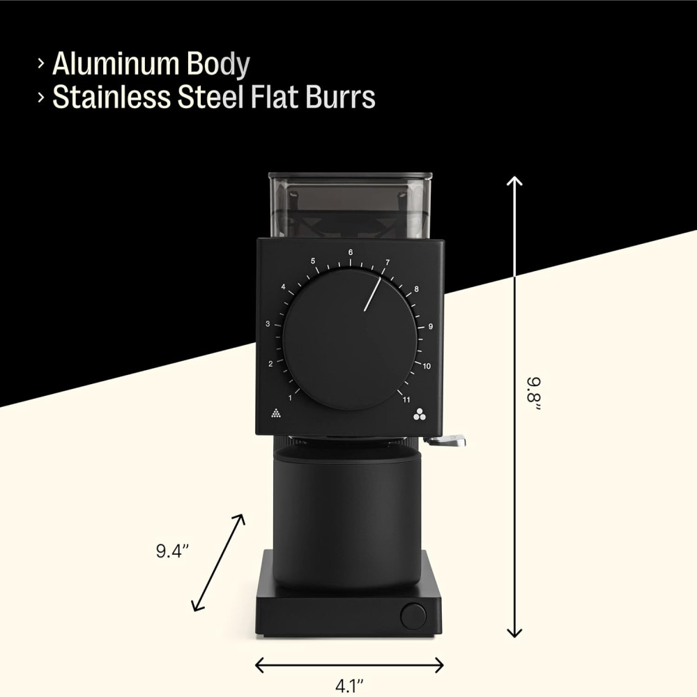 Fellow Ode Brew Gen 2 / V2 Coffee Grinder - Matte Black