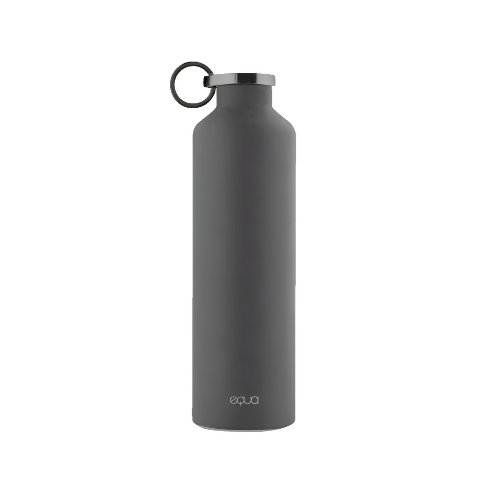 EQUA Smart Dark Grey smart water bottle, 680 ml