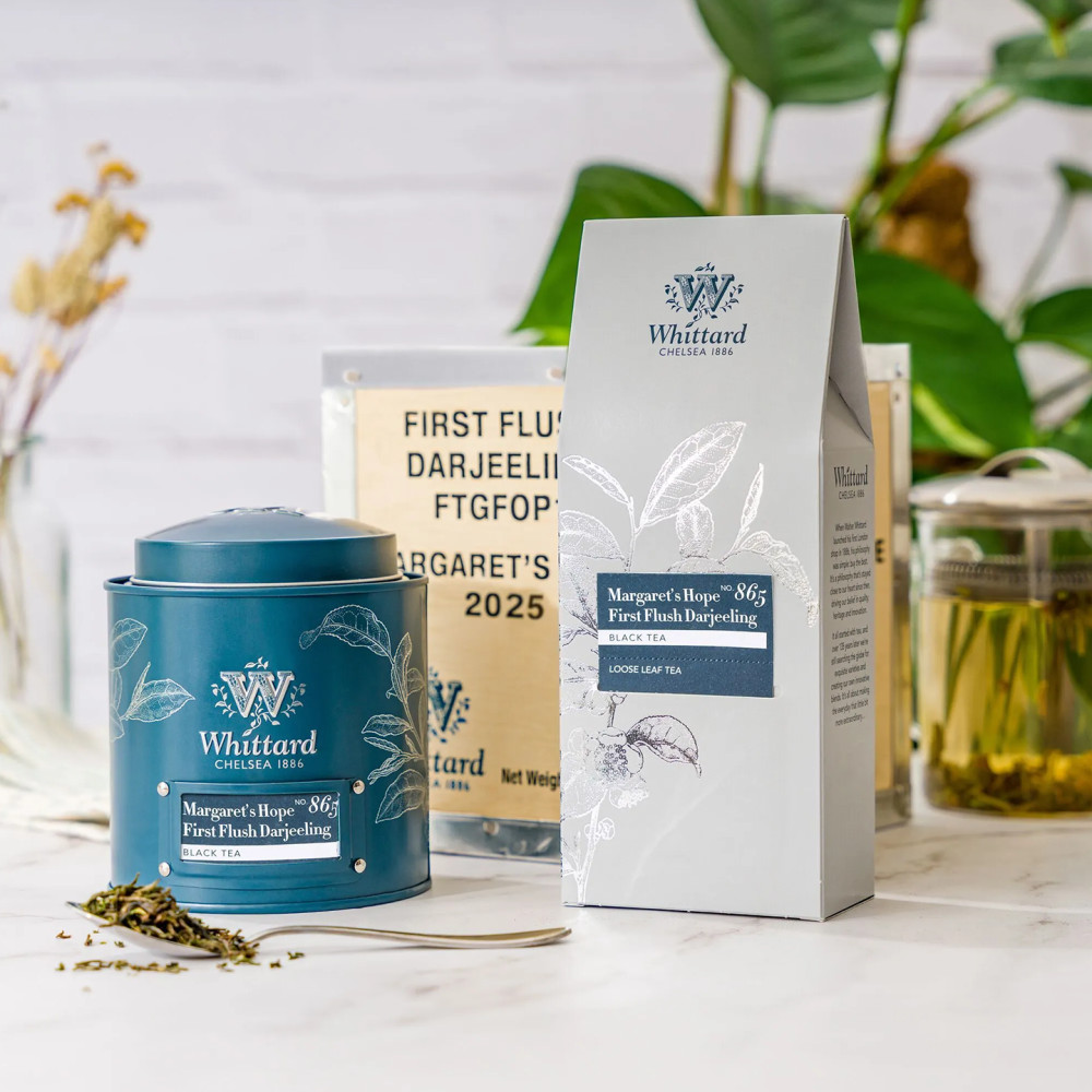 Black tea Whittard of Chelsea Margaret's Hope 2025 First Flush ...