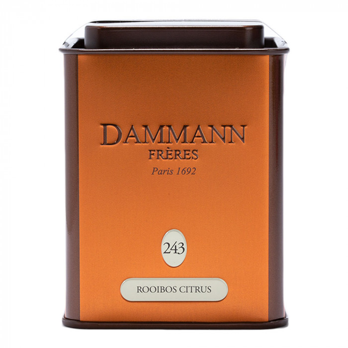 Fruit and herbal tea Dammann Frères Rooibos Citrus, 100 g - Coffee Friend