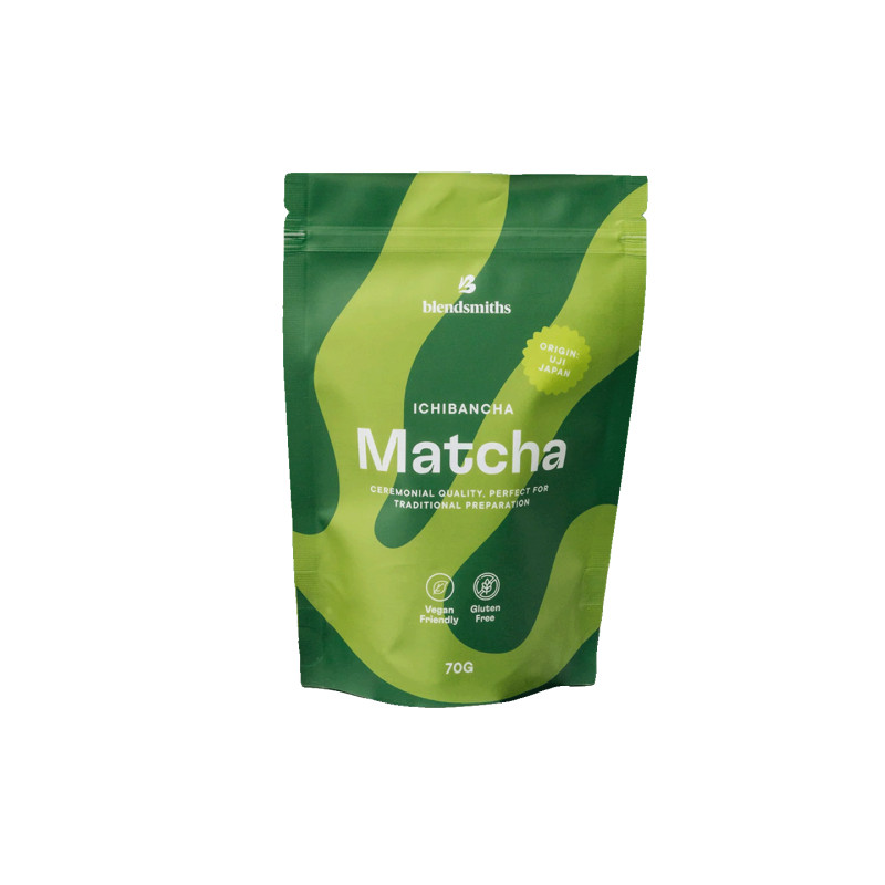 Ceremonial-grade matcha green tea Blendsmiths Ichibancha Matcha, 70 g ...