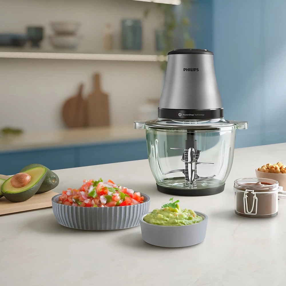 Philips 3000 series HR1503/00 Chopper, 500W - Silver | Coffee Friend