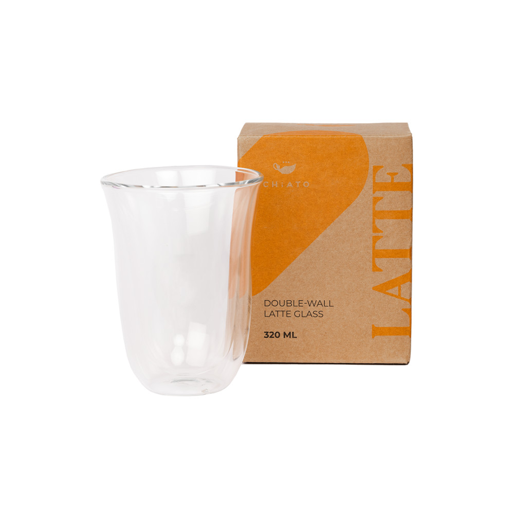 Szklanka Do Latte Double Glass CHiATO 320 Ml