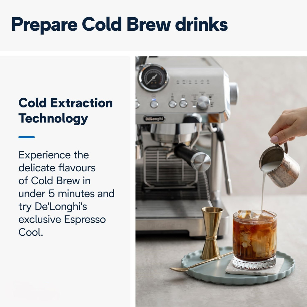 DeLonghi La Specialista Opera EC9555.M Espresso Coffee Machine - Metal ...