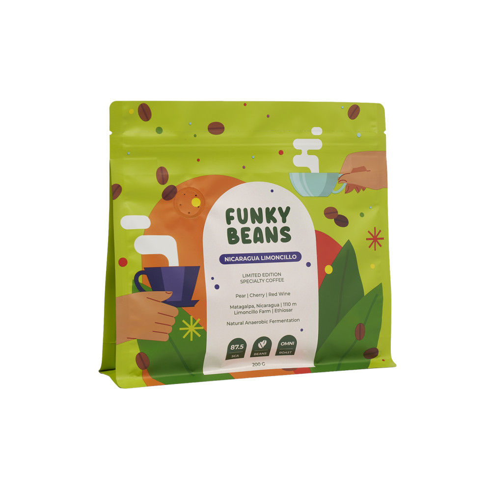 Specialty coffee beans Funky Beans Nicaragua Limoncillo, 200 g | Coffee ...