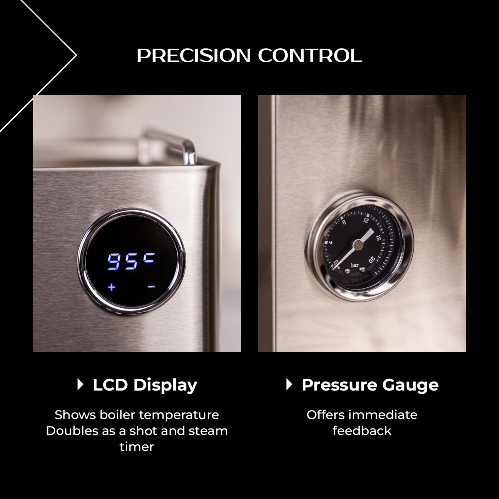 SORSO Espresso Machine - St. Steel