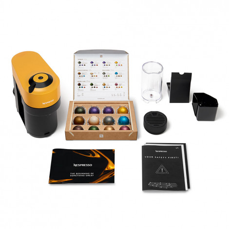 Coffee machine Nespresso Vertuo Pop Mango Yellow - Coffee Friend