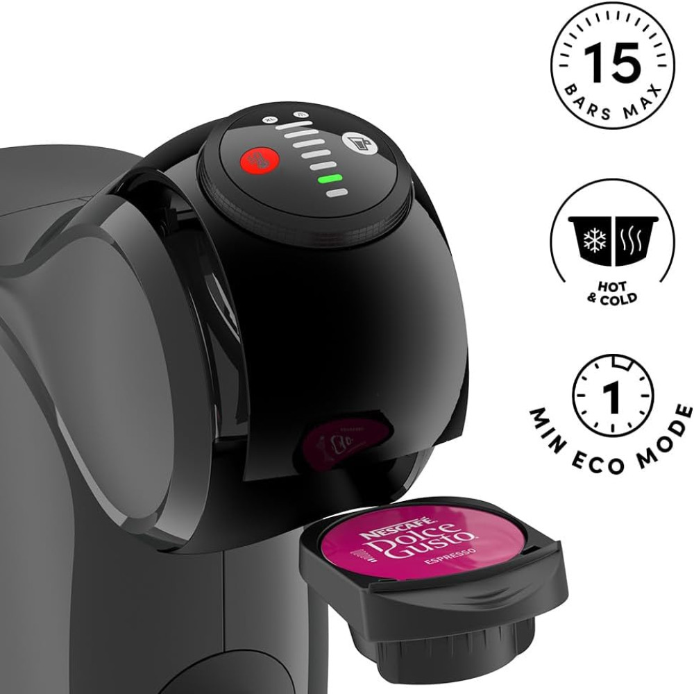 Nescafé® Dolce Gusto® EDG226.A GENIO S Pod Machine (DeLonghi) - Dark Grey