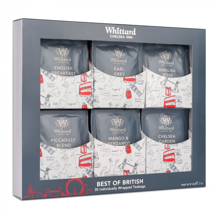 Tea set Whittard of Chelsea "Best of British", 60 g - Coffee Friend
