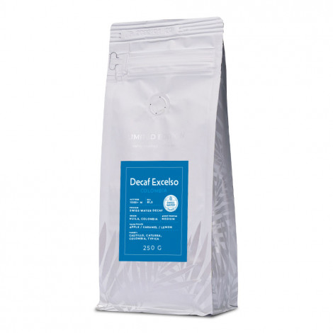 Specialty decaf coffee beans Colombia Decaf Excelso, 250 g - Coffee Friend