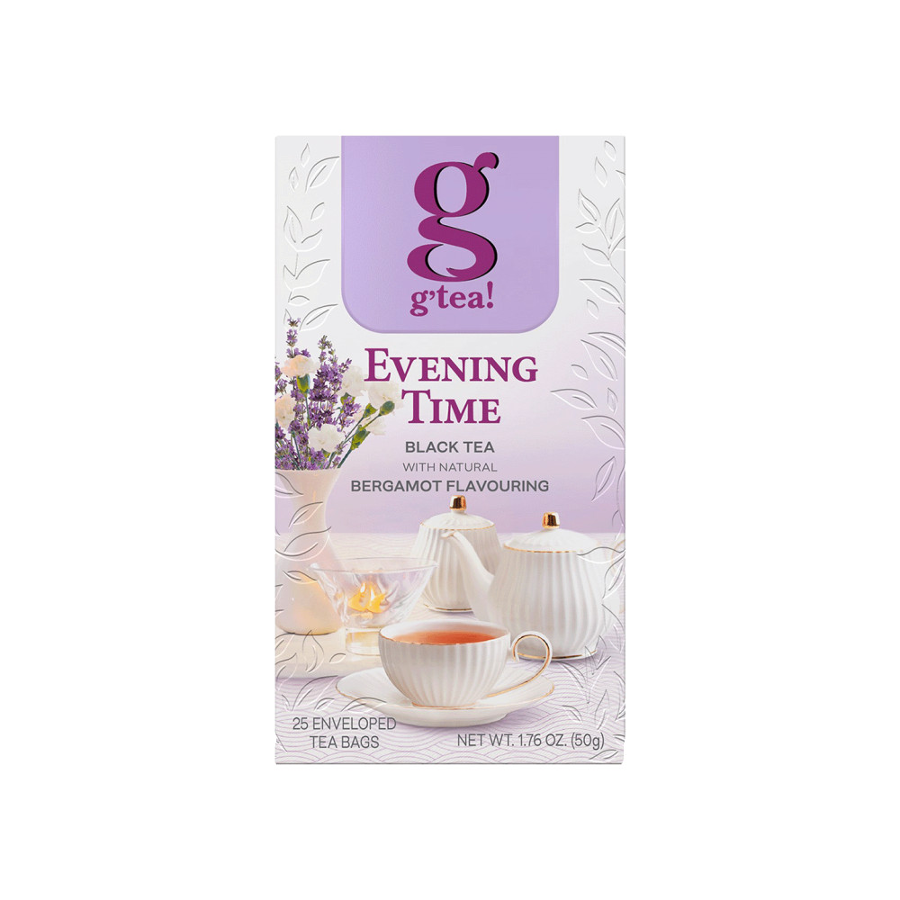 Black tea g’tea! Evening Time, 25 pcs. | Coffee Friend