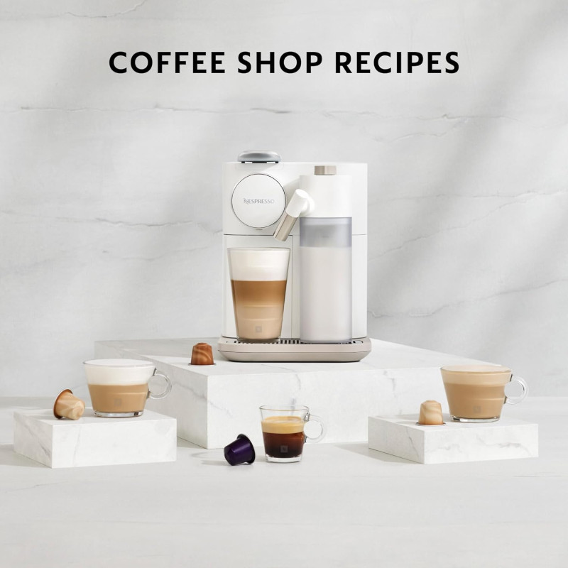 Nespresso Gran Lattissima EN640B Coffee Pod Machine (DeLonghi) - Black