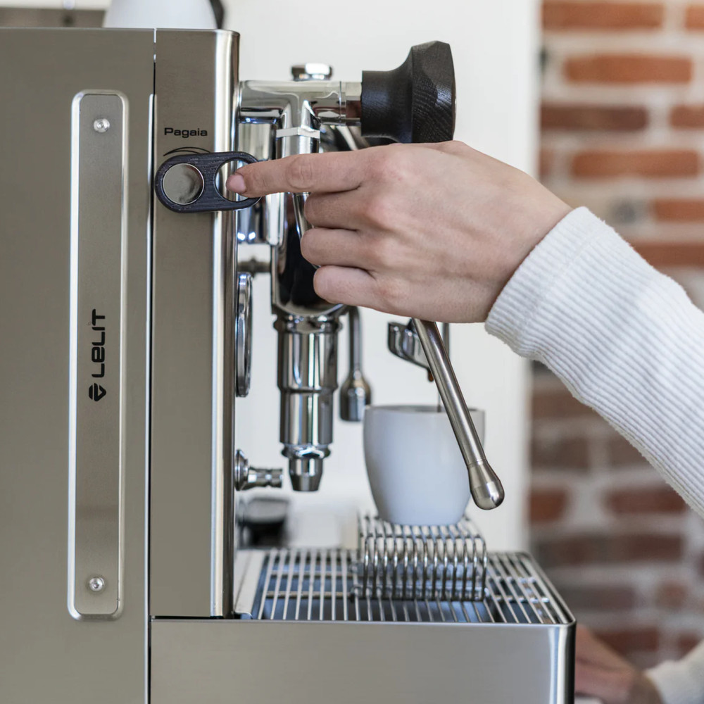 Młynek do kawy espresso Lelit Steve PM20 – żarnowy, stal nierdzewna