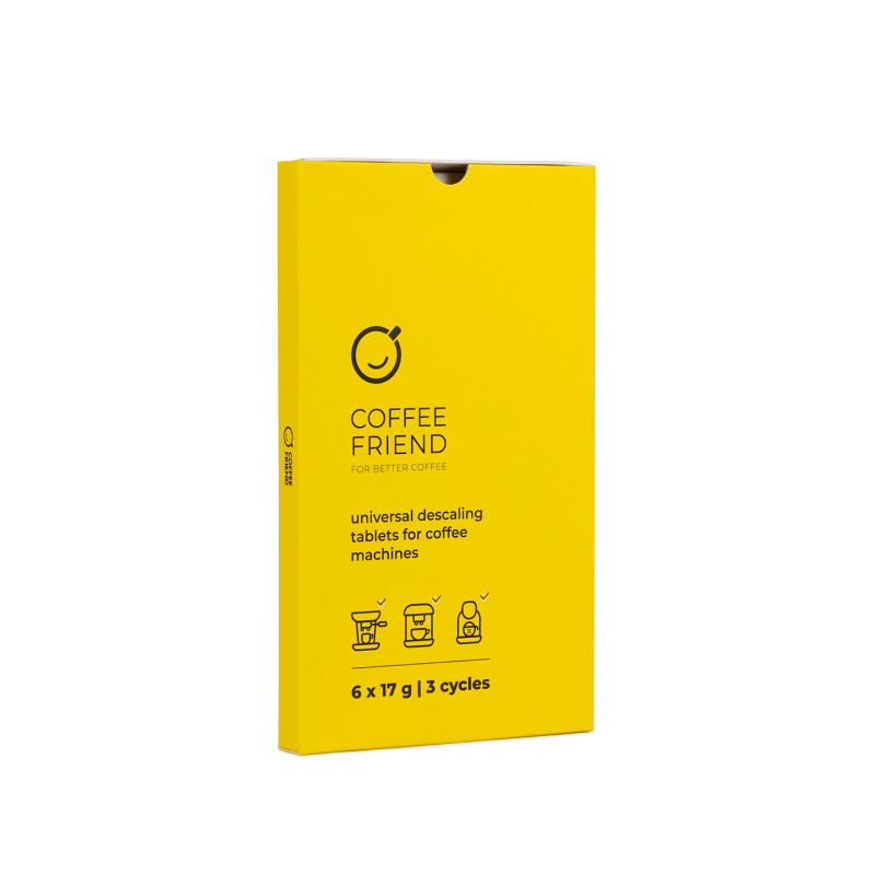 Universal descaling tablets Coffee Friend, 6 pcs. (for 3 cycles)