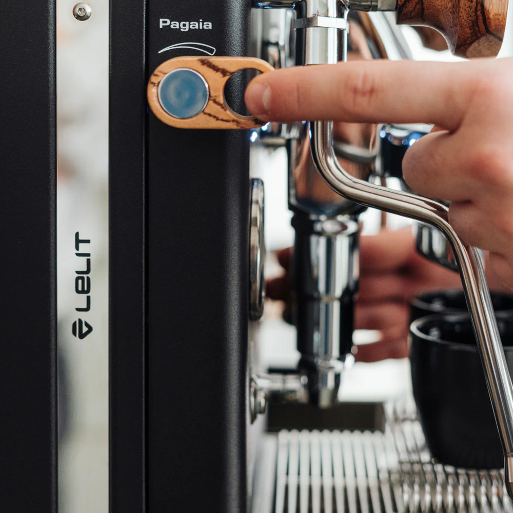 Młynek do kawy espresso Lelit Steve PM20 – żarnowy, czarny