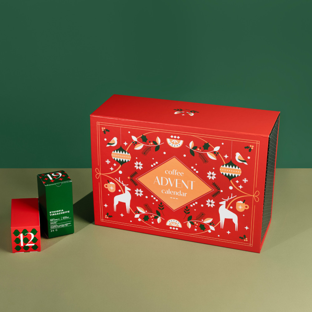 Coffee Advent calendar Coffee Friend Premium (coffee beans) | Coffee Friend