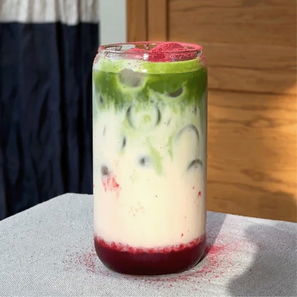 Strawberry-flavoured matcha green tea PerfectTed, 75 g | Coffee Friend