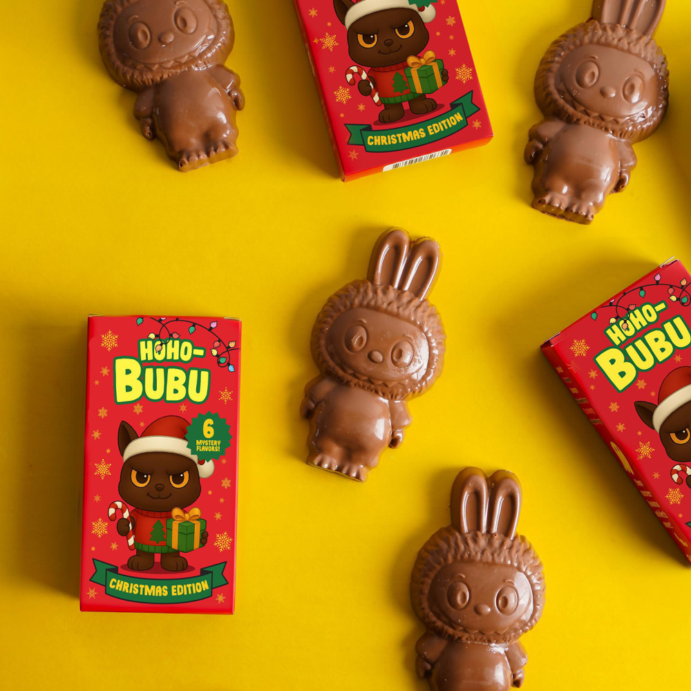 Milk chocolate bar HOHO-BUBU Christmas Edition, 60 g | Coffee Friend
