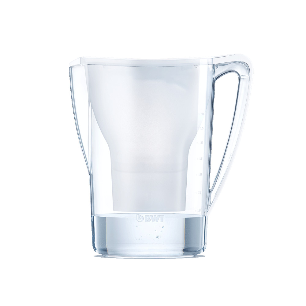 BWT Penguin water filter jug with an electronic timer, 2.7 l – White ...