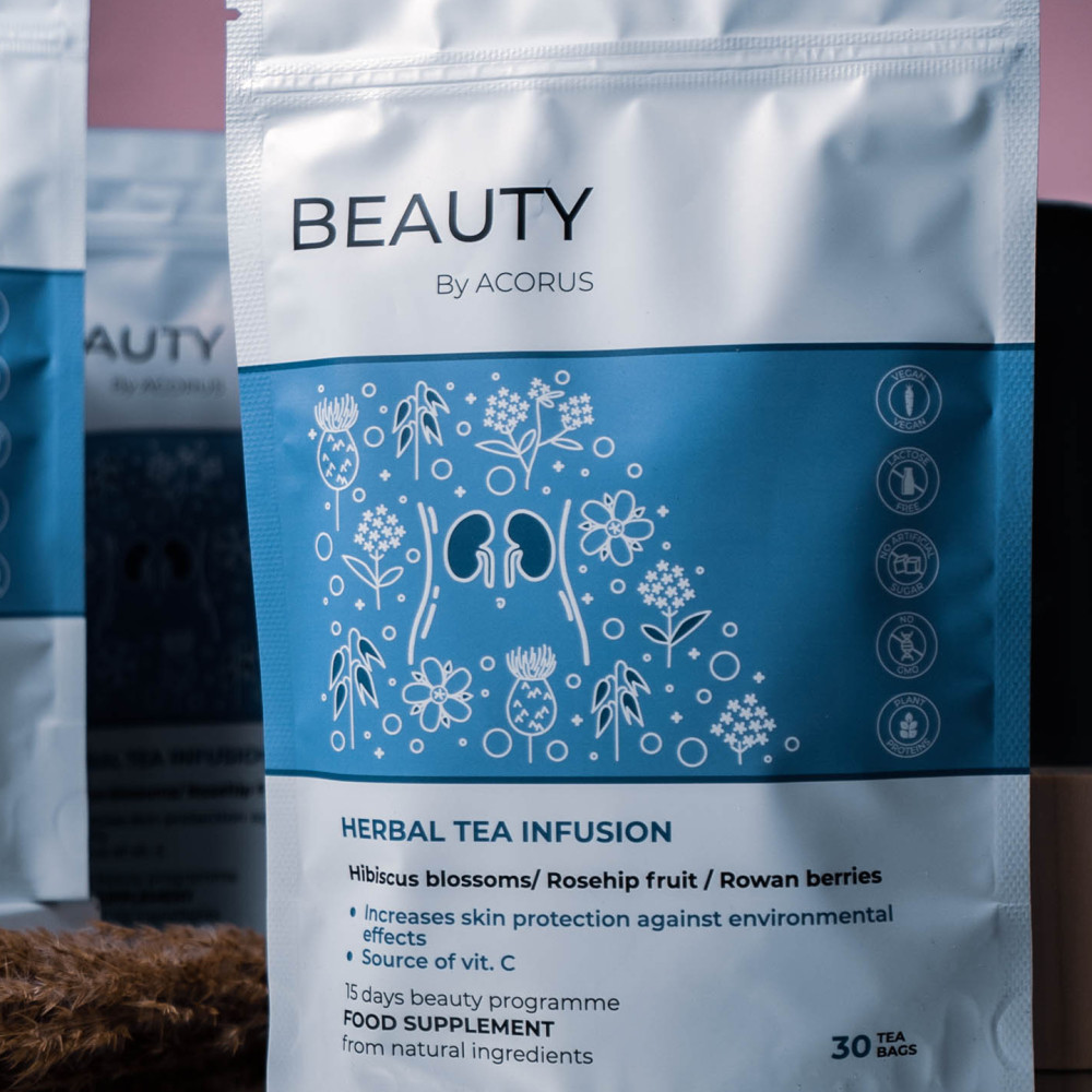 Herbal tea infusion ACORUS Beauty, 30 pcs.