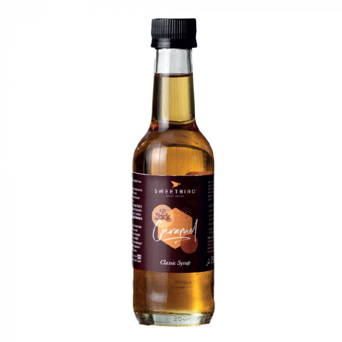 Coffee syrup Sweetbird “Caramel”, 250 ml - Coffee Friend