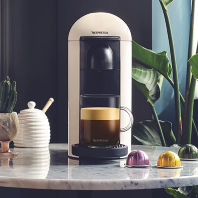 Coffee machine Nespresso Vertuo Plus White - Coffee Friend